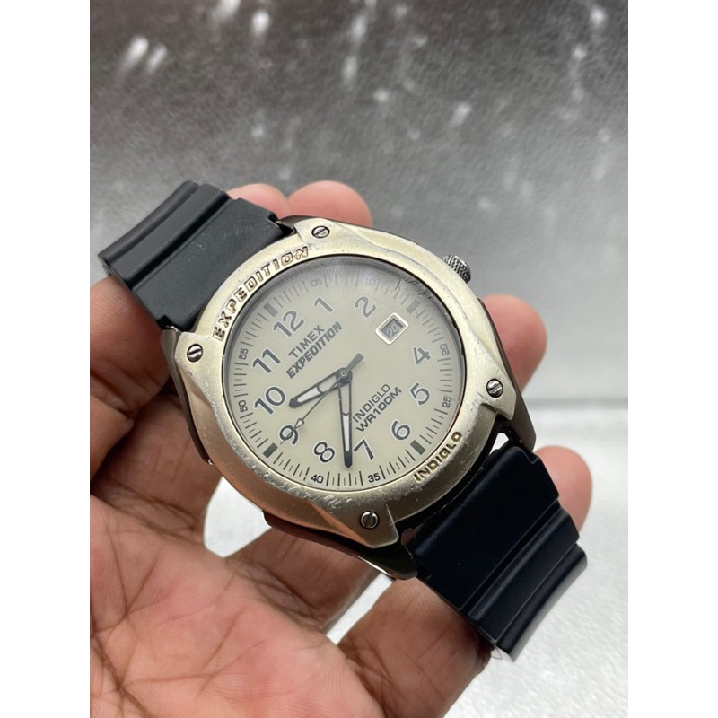 Timex Expectation WR100m Quartz มีไฟ | Shopee Thailand