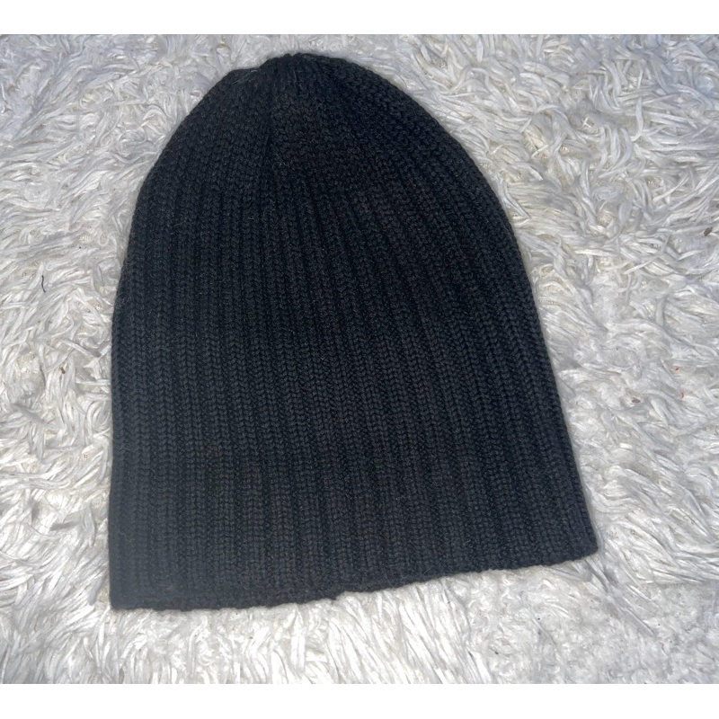 หมวกไหมพรม MUJI : Non-Itchy Ribbed Beanie #14982697484 | Shopee Thailand