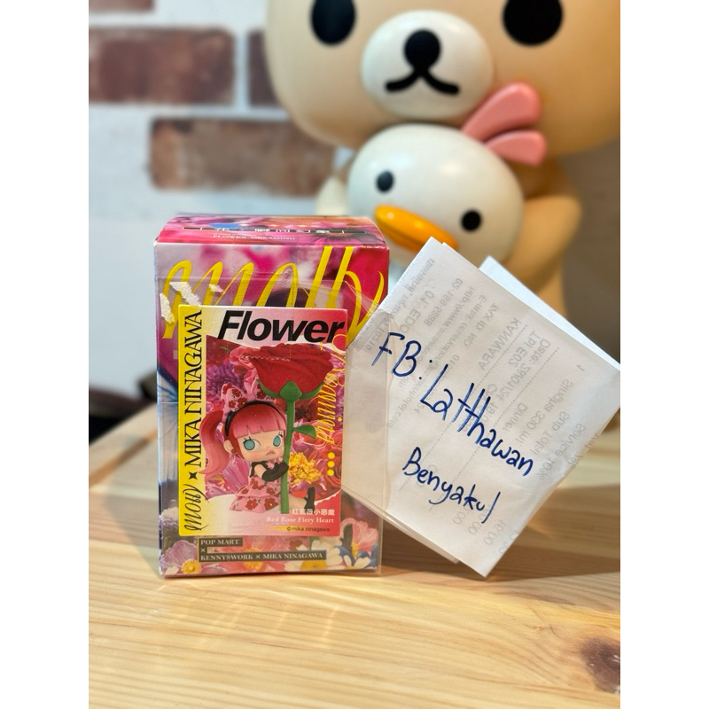 Popmart Molly Flower Red Rose Fiery Heart มอลลี่กุหลาบ | Shopee Thailand