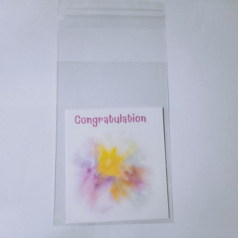 การ์ด congratulations+ซอง | Shopee Thailand