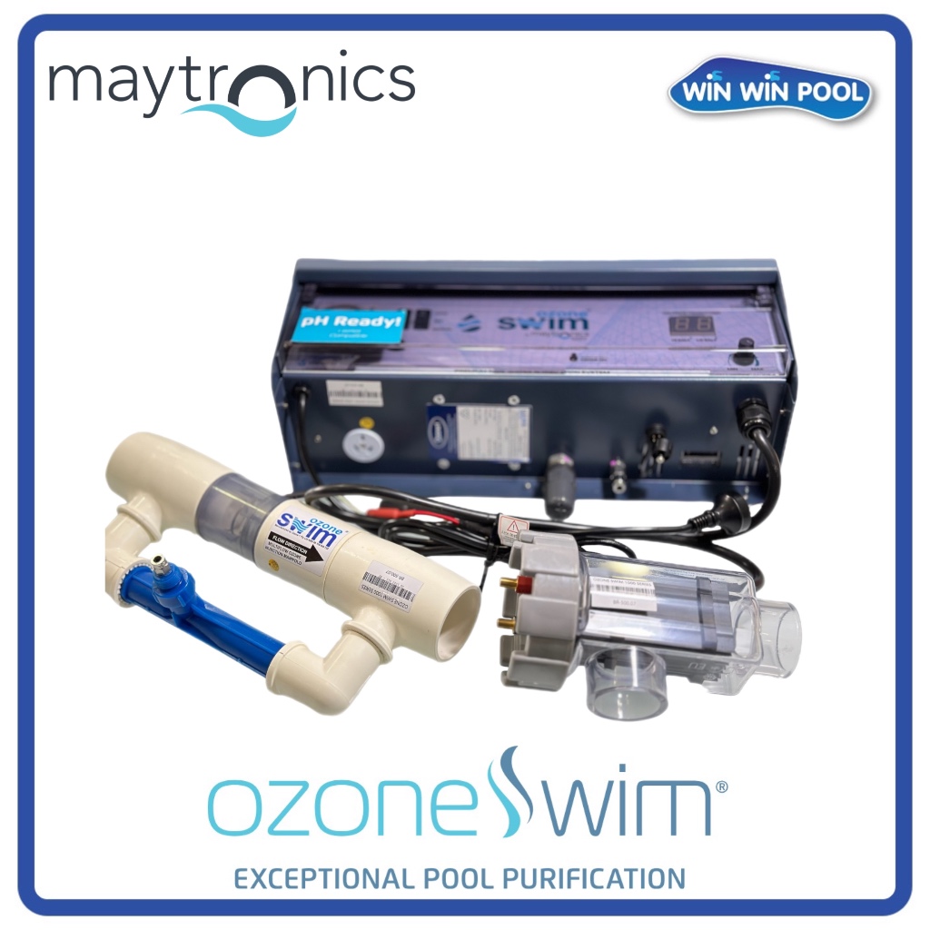 Ozone Swim 3000โอโซน+เครื่องเกลือ Mineral Salt+ozone สำหรับสระว่ายน้ำ70 ...