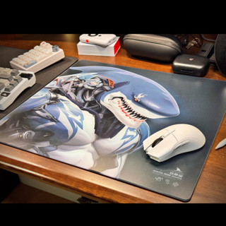 Darmoshark | Monk Shark Glass Pad แผ่นรองเมาส์กระจก แผ่นรองเมาส์ ...