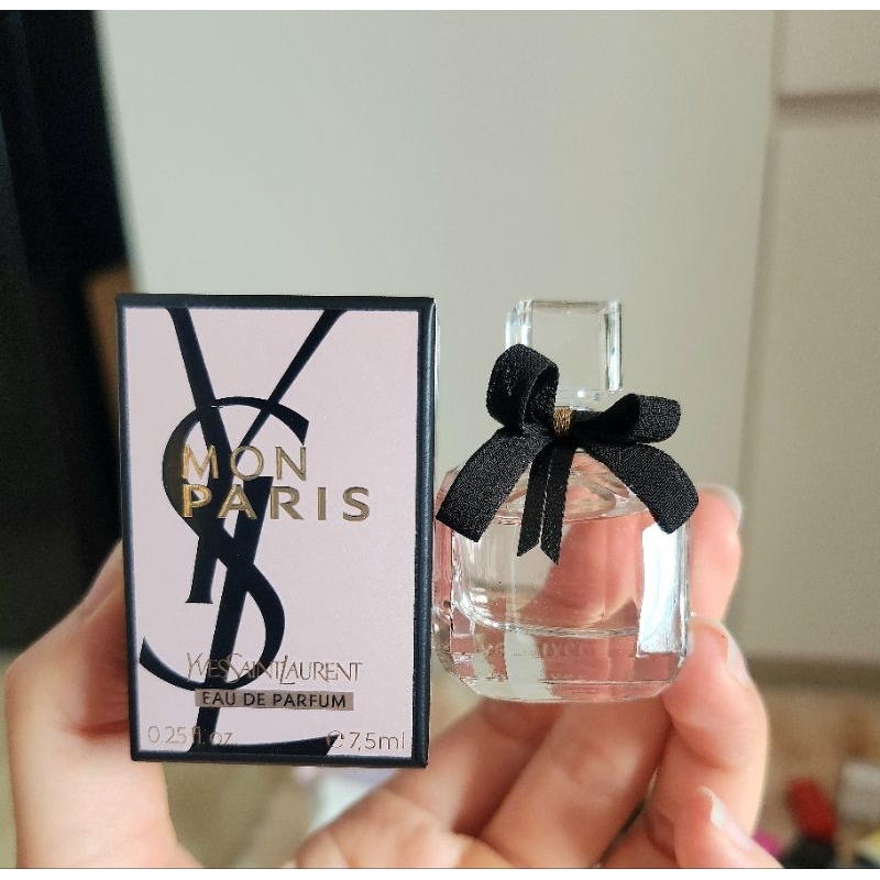 แท้/พร้อมส่ง YSL Mon Paris Eau De Parfum 7.5ml หัวแต้ม | Shopee Thailand