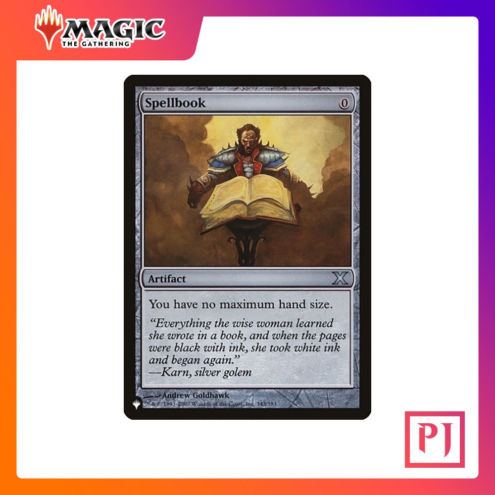 [MTG] Spellbook [CMR] [ARTIFACT] [UNCOM] [NORMAL] [ENG] (การ์ดเมจิค ...