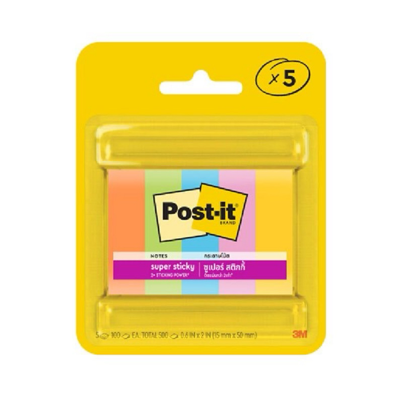 โพสอิท โน้ต เพจมาร์กเกอร์ โพสต์-อิท® Post-it 3M 670-5AN, 670-5AP, 671 ...