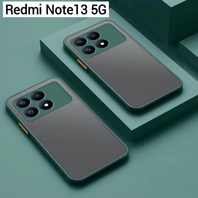 Redmi Note 13Pro Plus(ส่งในไทย)เคสขอบนิ่มหลังแข็งขุ่นคลุมกล้องXiaomi Redmi Note13 4G/5G/Redmi ...
