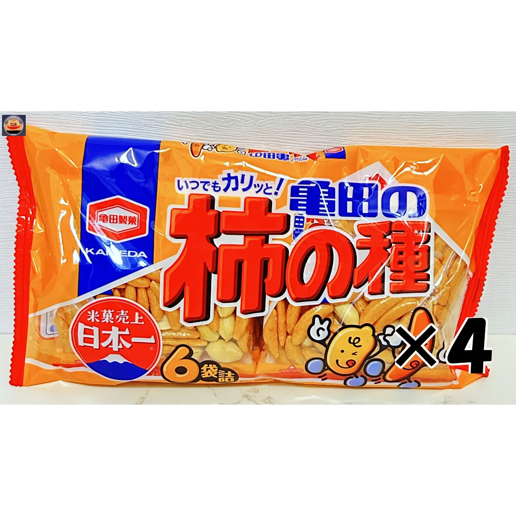 [Direct from Japan] Kameda Seika Kakinotane Snacks 180g x 4 bags ...