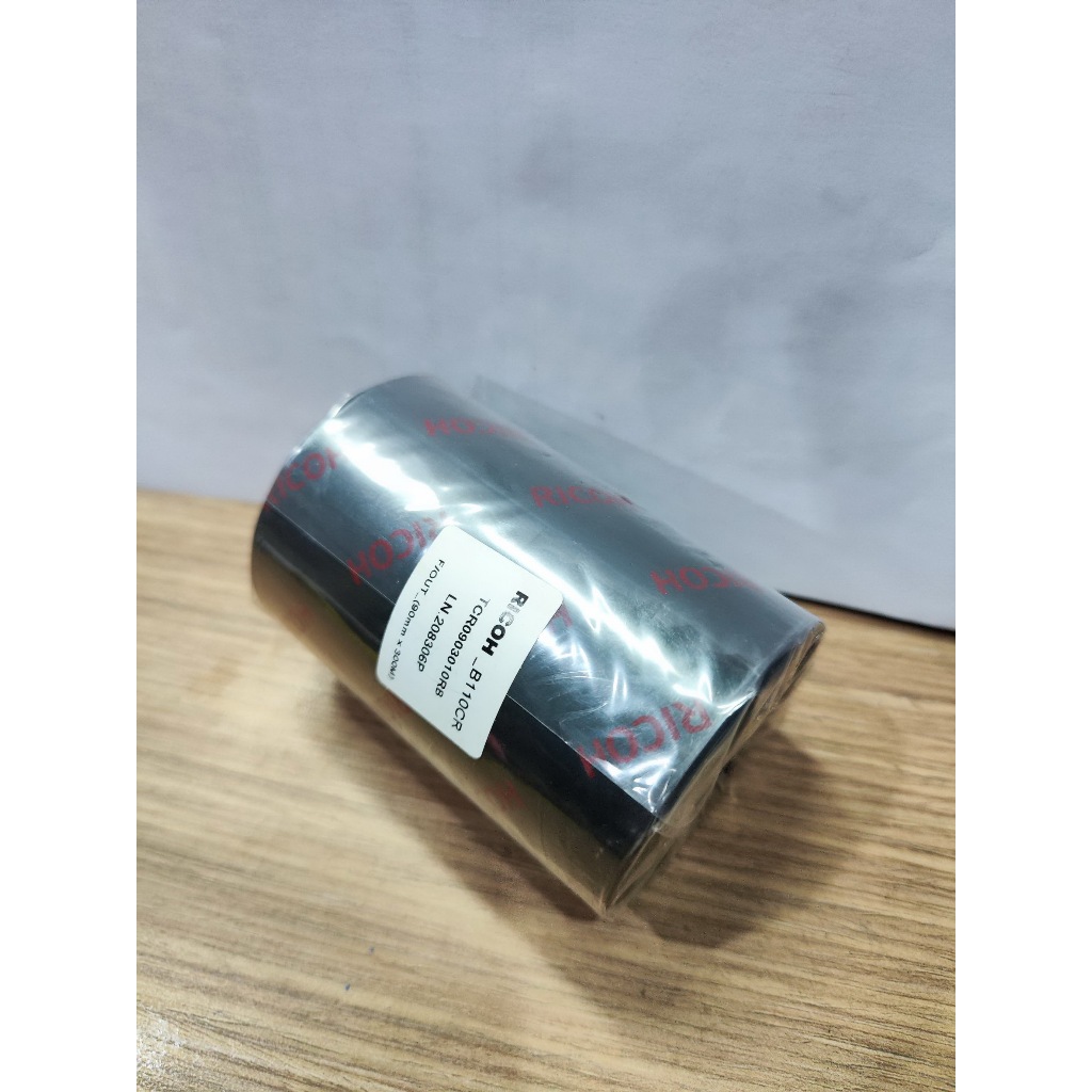 Ribbon Resin B110CR Size 80mm x 300M F/O | Shopee Thailand