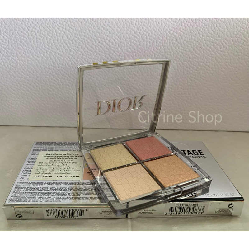 พร้อมส่ง: DIOR BACKSTAGE GLOW FACE PALETTE(มีทุกสี)*ของแท้ | Shopee Thailand