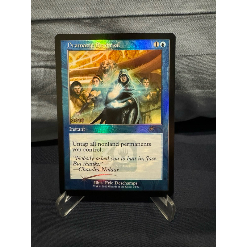 MTG Promotional: Dramatic Reversal (30th Anniversary Foil) | Shopee ...