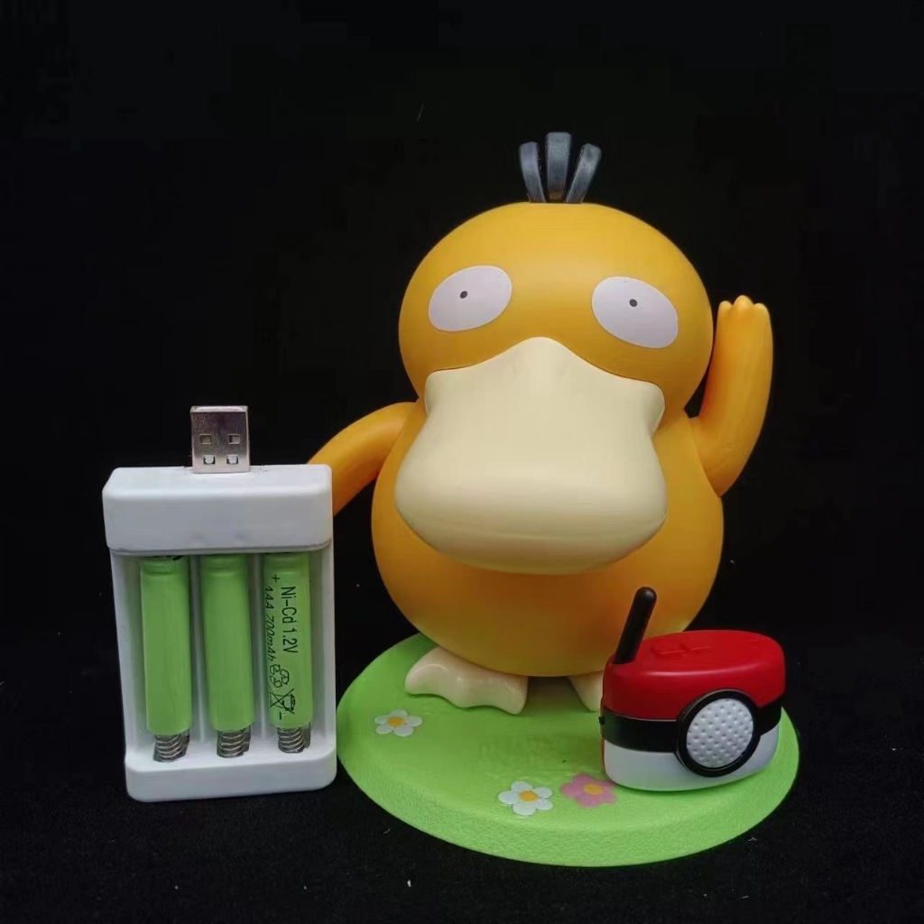 B&J.Home ฟิกเกอร์ Psyduck KFC Dancing Psyduck KFC Psyduck กล่องดนตรี ...