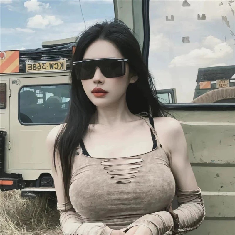 รุ่นDro537 New Dr-o01 แว่นตากันแดด แท้ ไร้กรอบ กันรังสี Super UV99% แฟชั่น | Shopee Thailand