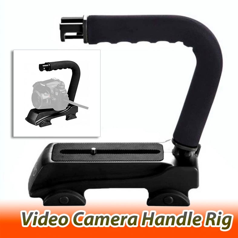 Video Camera Handle Rig ริกติดกล้องวิดีโอ / DSLR / Mirrorless ช่วยการ ...