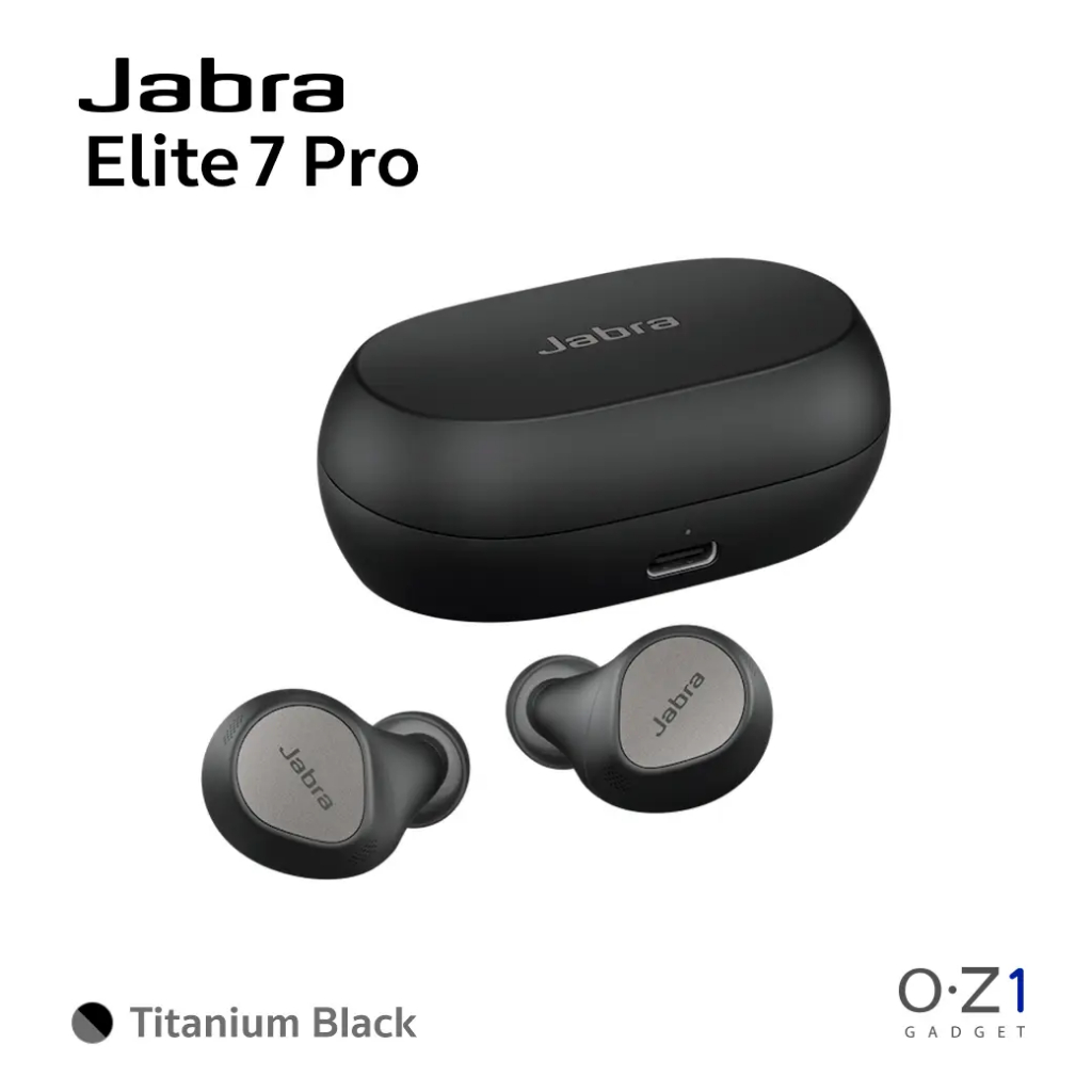 Jabra Elite 7 Pro หูฟังไร้สาย ANC เบสแน่น ฟังสนุก ไมค์ 4 ตัว สนทนาชัดเจน | Shopee Thailand