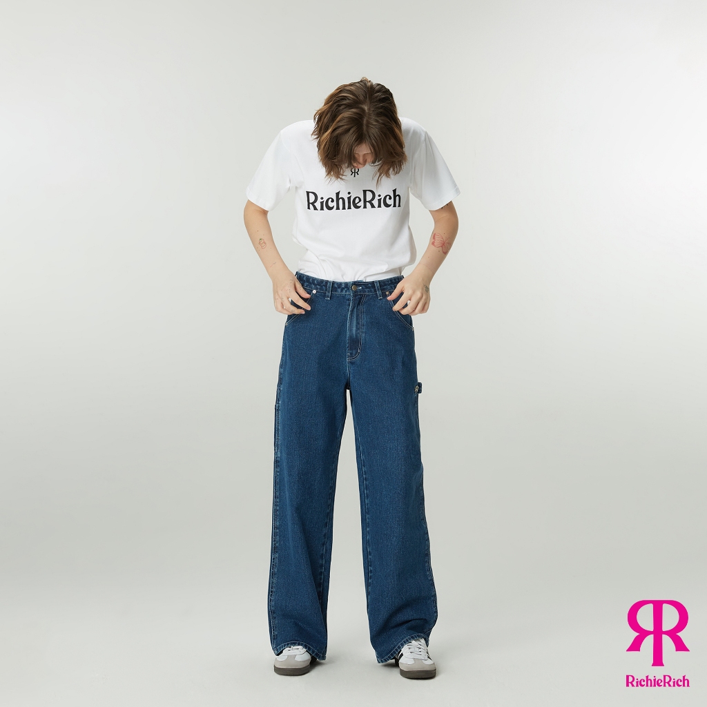 RICHIERICH By TandT - RICHIE RICH LOGO PRINTED COTTON JERSEY T-SHIRT ...