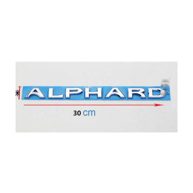 โลโก้ ALPHARD สำหรับติดท้ายรถ | Shopee Thailand