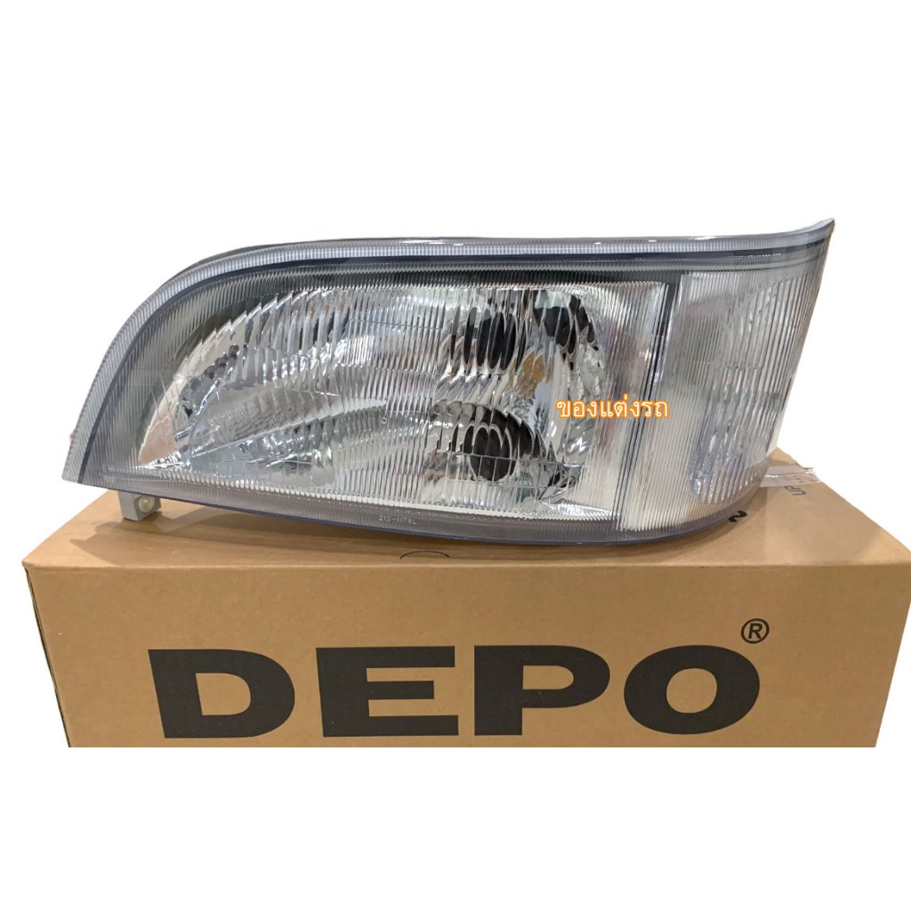 (DEPO) ไฟหน้า TOYOTA HIACE YH113 LH113 YH130 LH130 1997 1998 รุ่นตาเหยี่ยว | Shopee Thailand