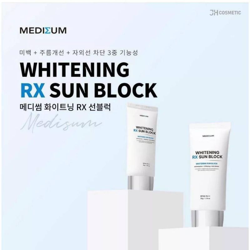 🇰🇷ของแท้🇰🇷 (exp:20251114)Medisum Whitening Rx Sun Block SPF50 PA++++ 50 ...