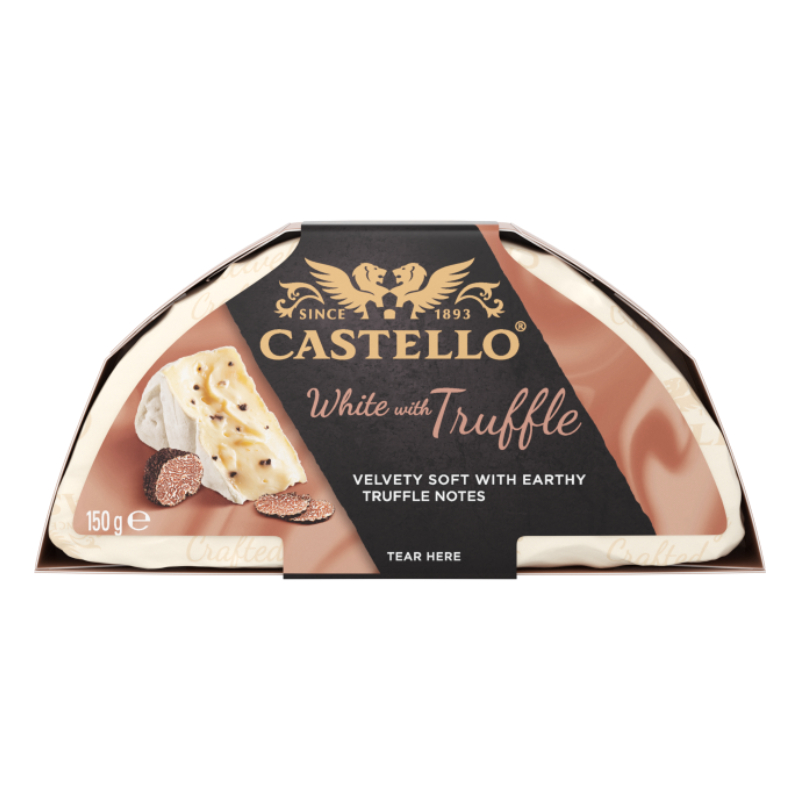 เคสเตลโล่ ชีสบรีผสมเห็ดทรัฟเฟิล 150 กรัม - Creamy White Cheese with ...