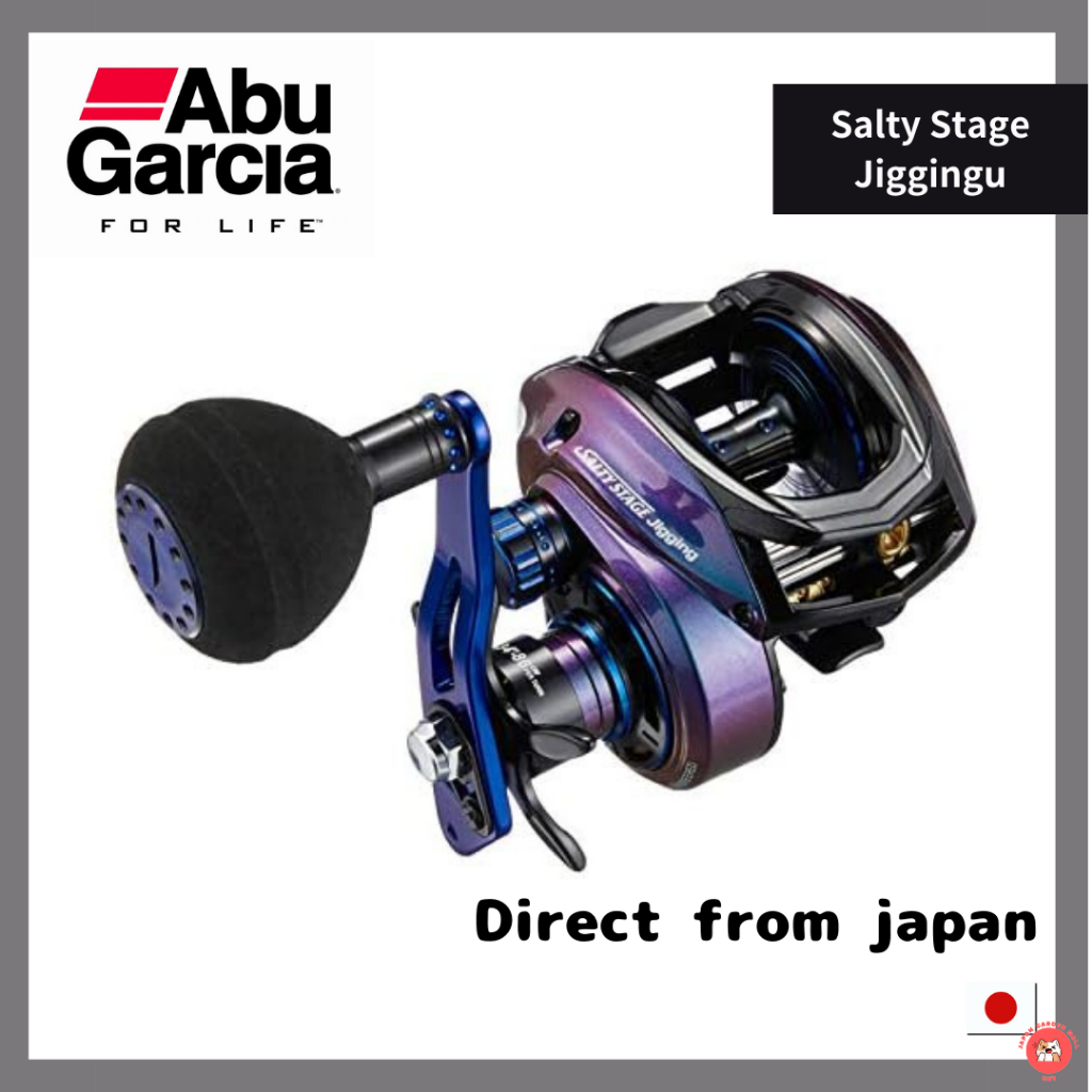 Abu Garcia Reel Salty Stage Jigging อุปกรณ์รอกล้อหมุน สําหรับใช้ในการ ...