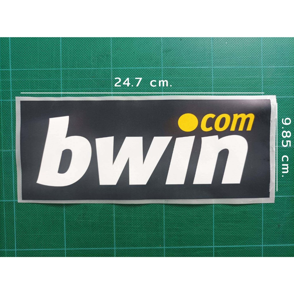 สปอนเซอร์รีดติดหน้าอกเสื้อบอล bwin | Shopee Thailand