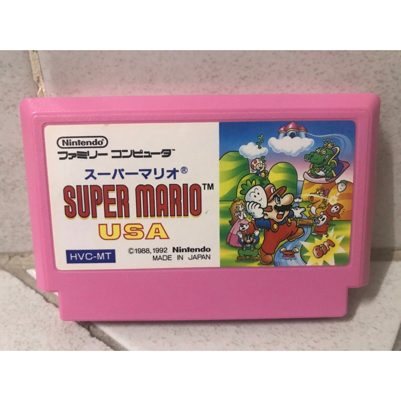 ตลับแท้ (FC) Super Mario USA (Japan) (HVC-MT) Famicom | Shopee Thailand