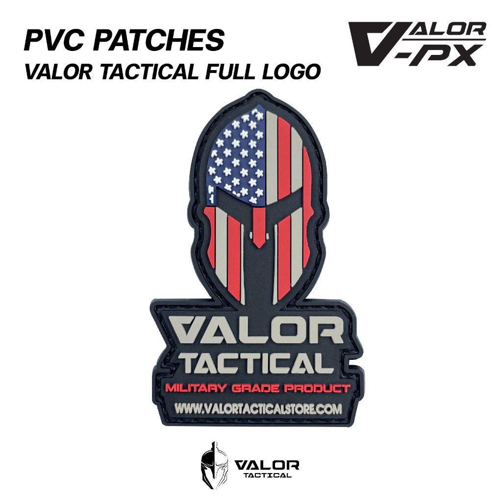 VALOR PX - PVC Patches - Valor Tactical Full Logo Patch แผ่นแพทช์ ขนาด ...