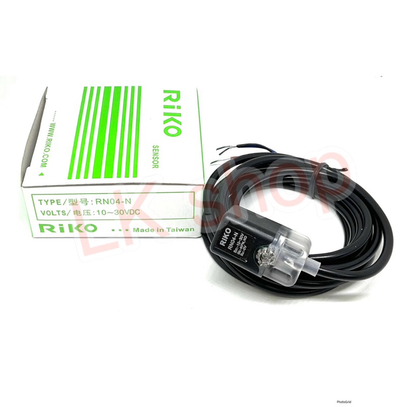 RN04-N ชนิด NPN-NO จับโลหะ ยี่ห้อ RiKo ไฟเลี้ยง10-30VDC Proximity ...
