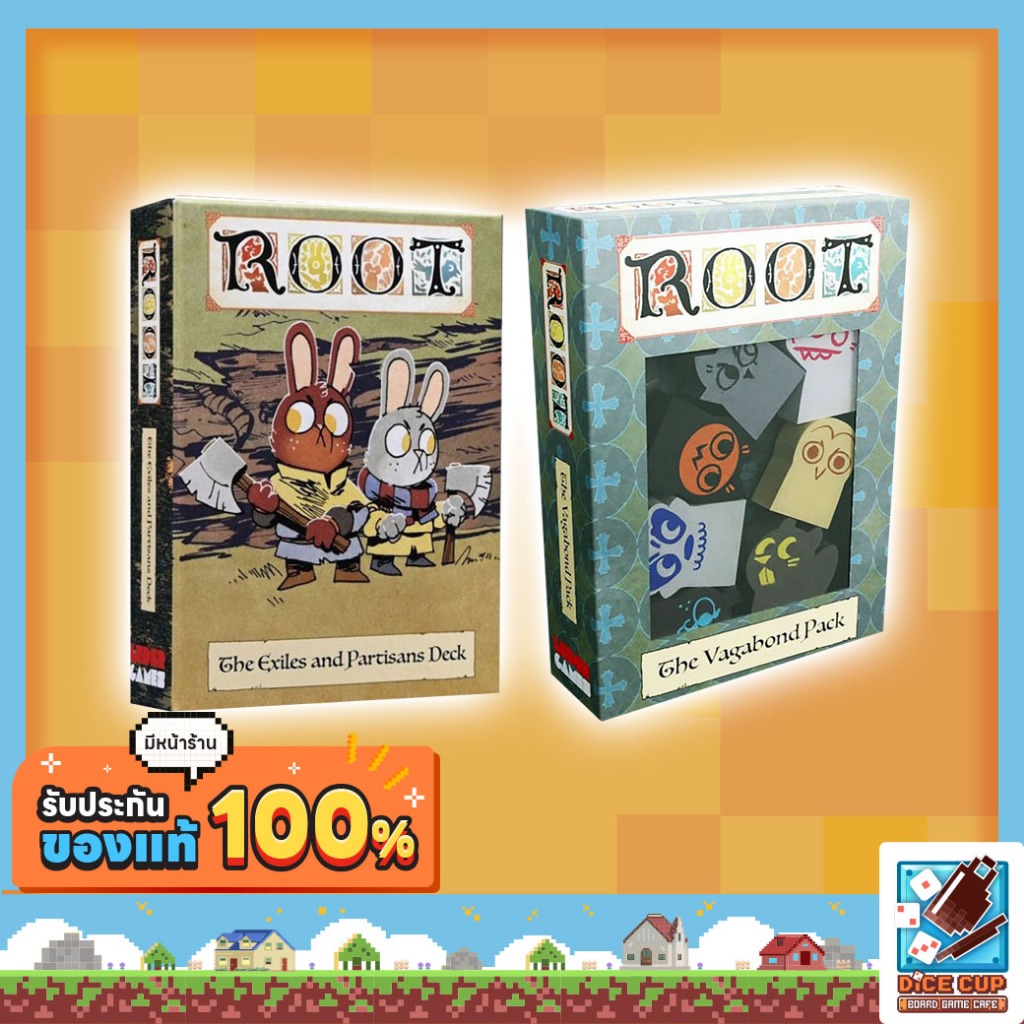 [ของแท้] Root: Exiles & Partisans Deck/ Root: The Vagabond Pack ...