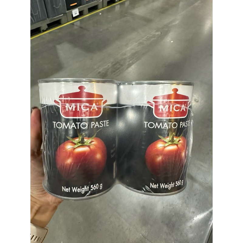ไมก้า Mica Tomato paste 560 G.*2 มะเขือเทศ เข้มข้น ( ตรา ไมกา ) ไมก้า 560G.*2 | Shopee Thailand