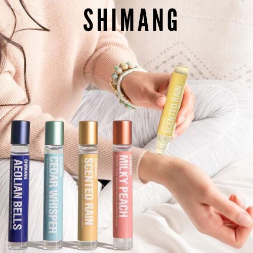 Shimang 12ml น้ำหอมลูกกลิ้ง ขนาดพกพา ใช้ง่าย ขนาดกระทัดรัด มี 8 กลิ่น ...