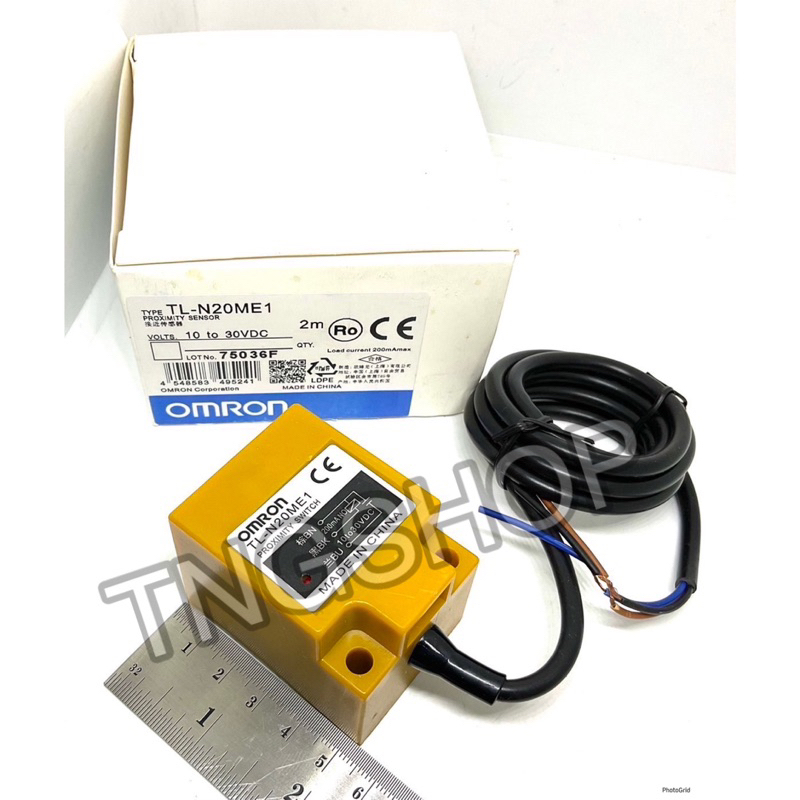 TL-N20ME1 ยี่ห้อ Omron เซนเซอร์จับโลหะระยะ 20mm ชนิด NO Proximity Sensor มีสินค้าพร้อมส่ง ...