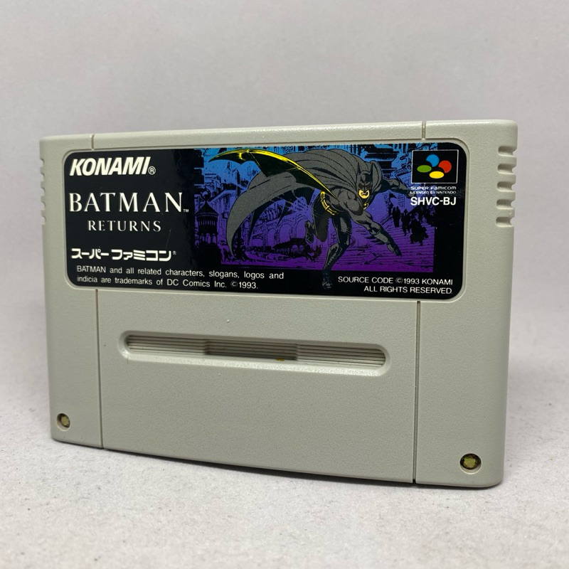 Batman Returns | ตลับเกมส์แท้ Nintendo Super Famicom Cartridge | SFC ...