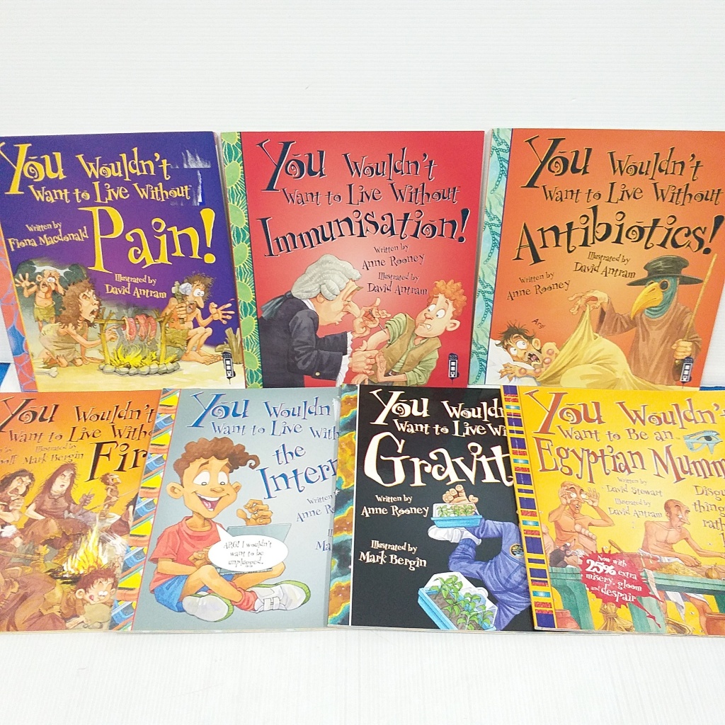 You wouldn't want to live without หนังสือภาษาอังกฤษ มือสอง ปกอ่อน Non ...