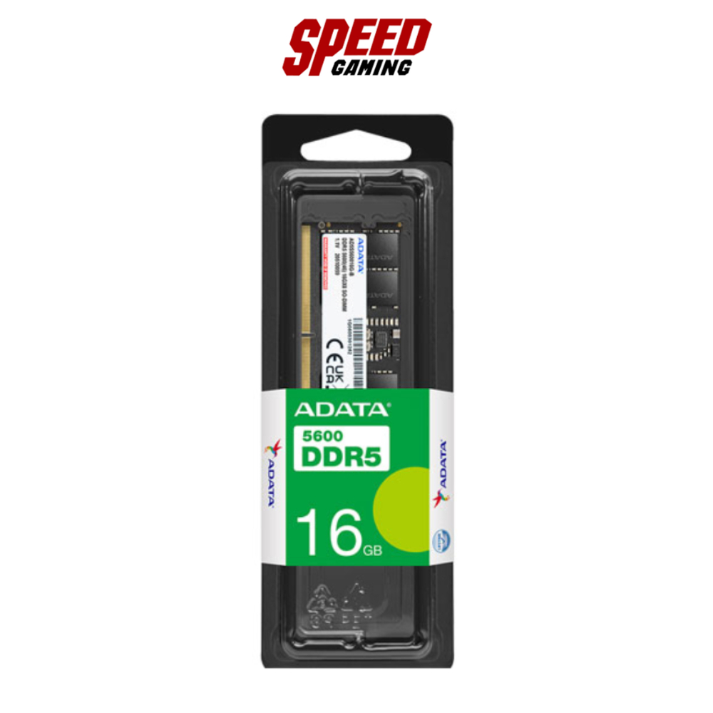 ADATA DDR5 SO-DIMM 16GB BUS5600(16*1) (AD5S560016G-S) | RAM (แรม) NOTEBOOK | By Speed Gaming ...