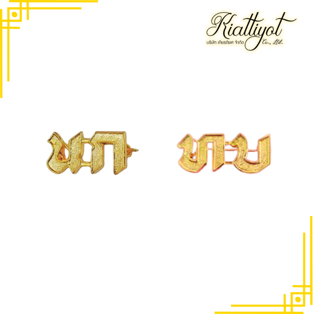 เข็ม นก เข็มนอกราชการ เข็มทหารบก สำหรับติดปกคอ มีขาเข็มกลัด | Shopee ...