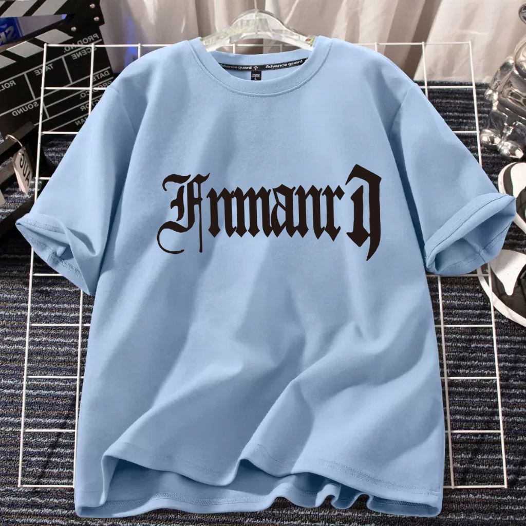 D573 จัดส่งด่วนเสื้อยืดคอกลมแขนสั้นลายสวยผ้าดีใส่ได้ทั้งชายและหญิง ...