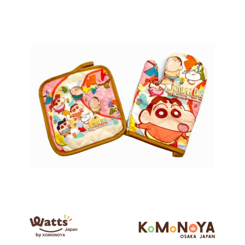 Komonoya ถุงมือ แผ่นรองหม้อ ลายชินจัง C #115393 | Shopee Thailand