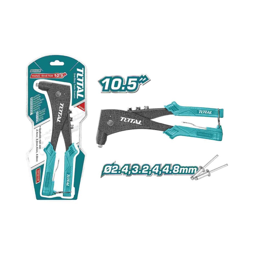 TOTAL คีมย้ำรีเวท 10.5" รุ่น THT32108S /คีมย้ำรีเวทรุ่นงานหนัก 8" รุ่น THT32081/คีมย้ำรีเวท (งาน ...