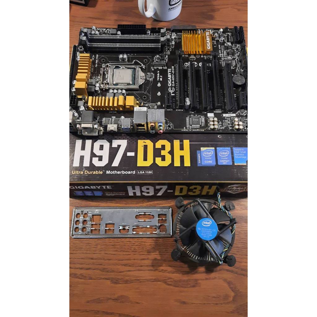 Cpu intel i5 4590s + H97-D3h + SSD | Shopee Thailand