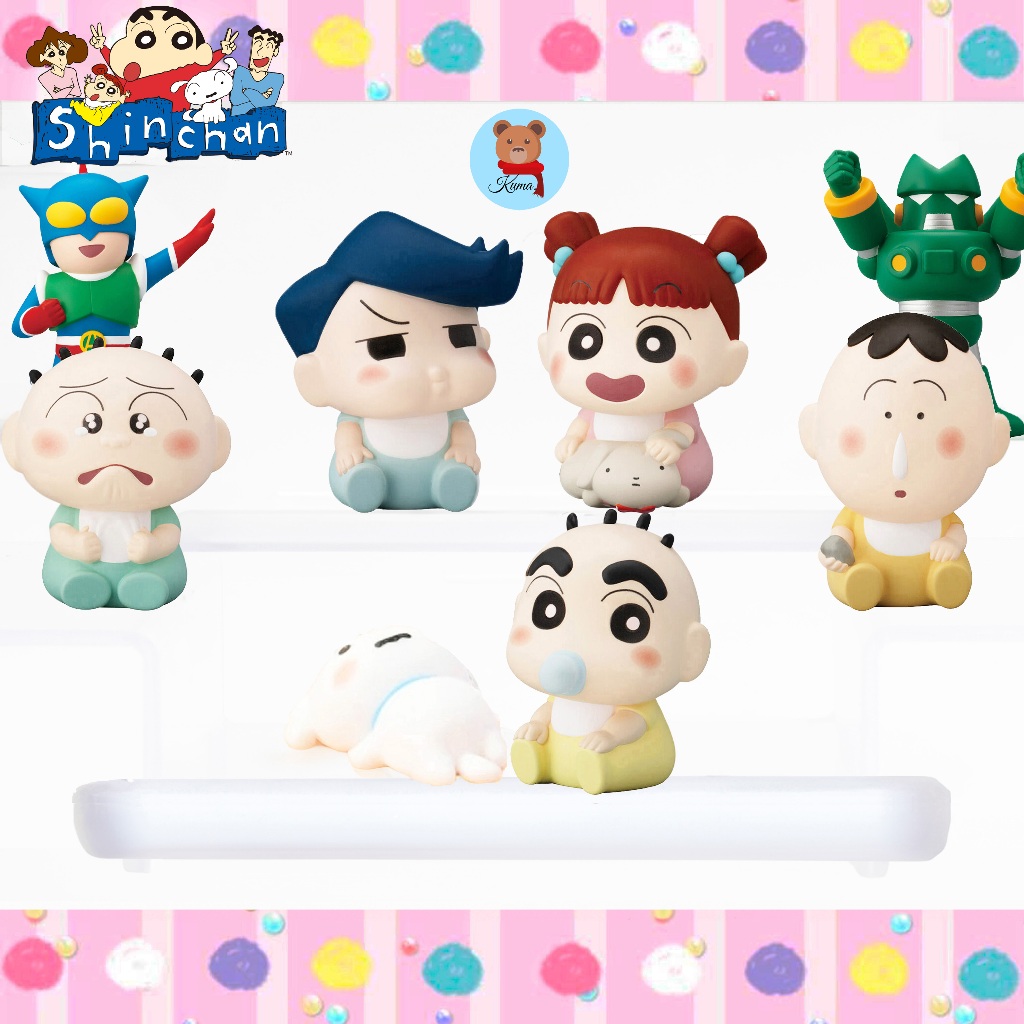 รุ่น3 Crayon Shin-Chan Friends 3 Bandai shinchan models🇯🇵ชินจัง โมเดล ...