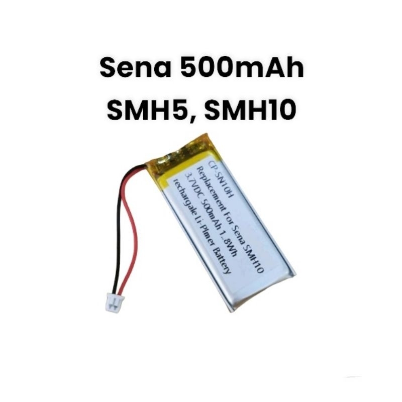 Battery SENA SMH5 SMH10 500mAh sena Bluetooth Headset | Shopee Thailand