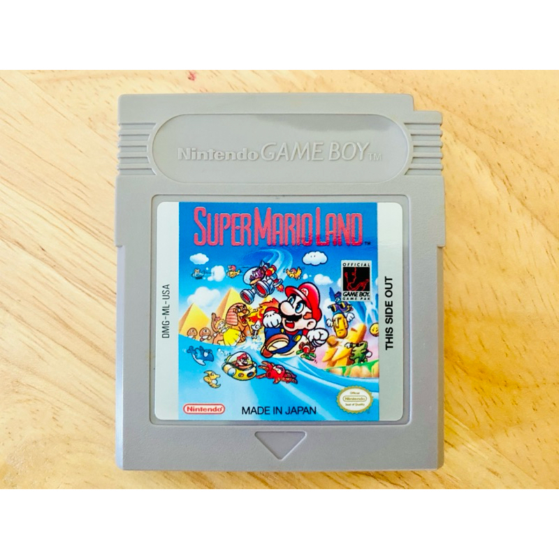 Super Mario Land Nintendo Original Game Boy 1989 Us Ver. | Shopee Thailand