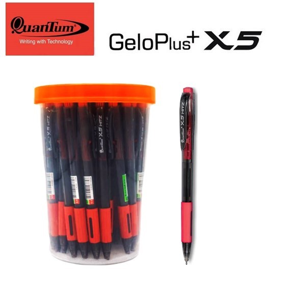 ปากกาลูกลื่น Quantum X5 Hitz ขนาด 0.5 mm.(จำนวน 50 ด้าม) | Shopee Thailand