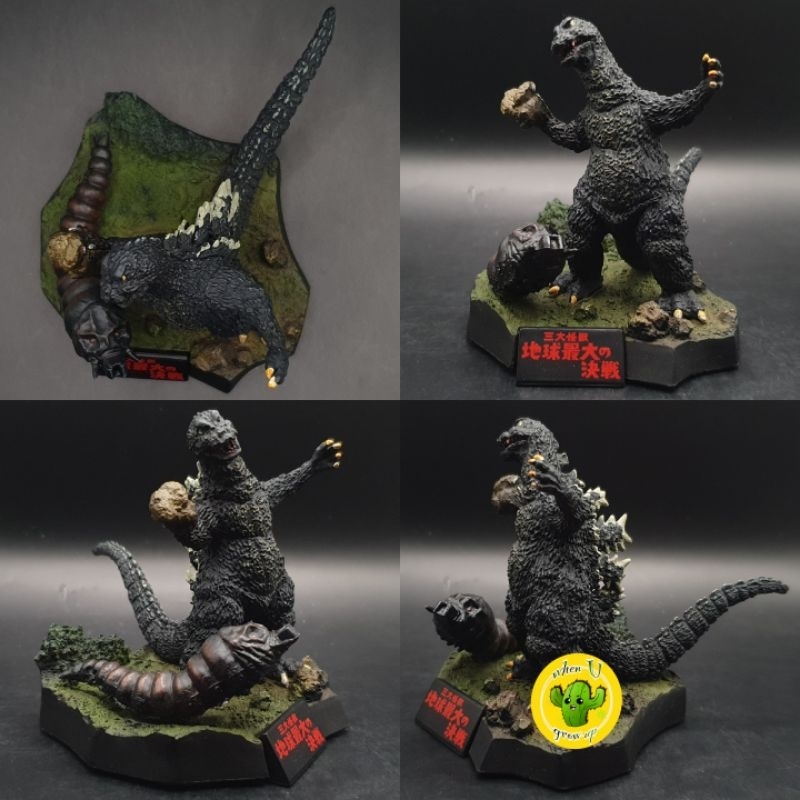Bandai Godzilla Mini Daiorama Sence Complete Work ก็อตซิล่า งานฉาก 01 ...