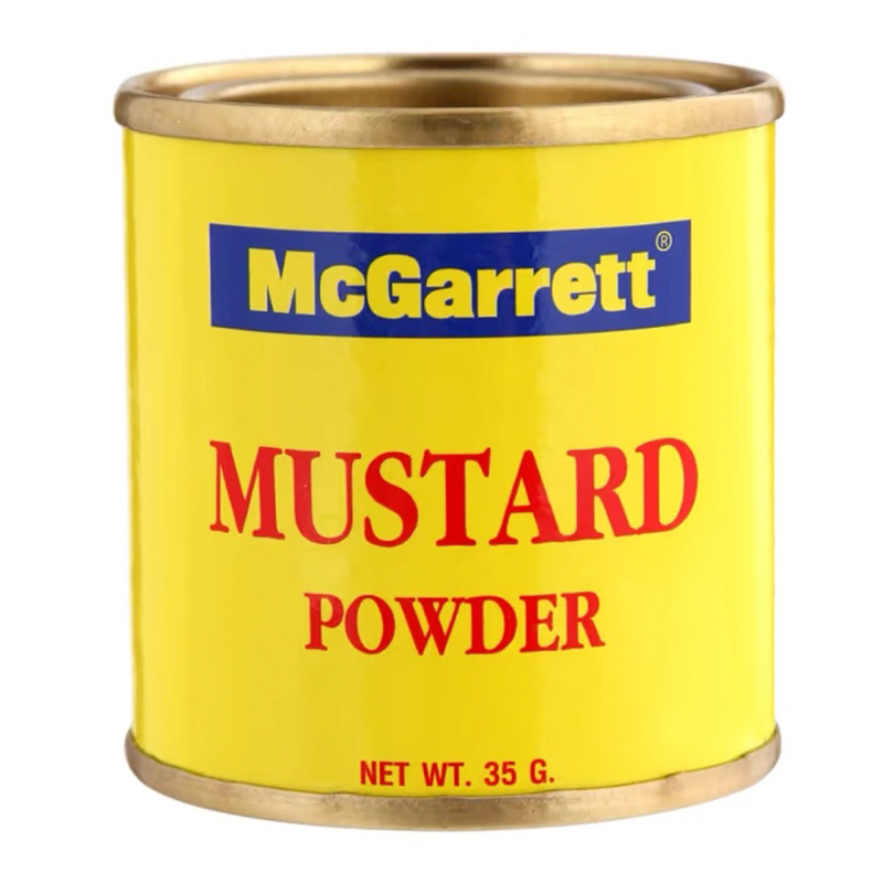 Mcgarrett mustard powder 35 g. แม็กกาแร็ต ผงมัสตาร์ด fl พร้อมส่ง ...
