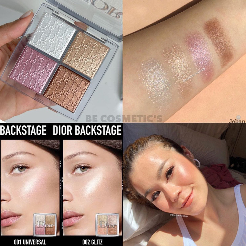 Dior Backstage Glow Face Palette No.01 | Shopee Thailand