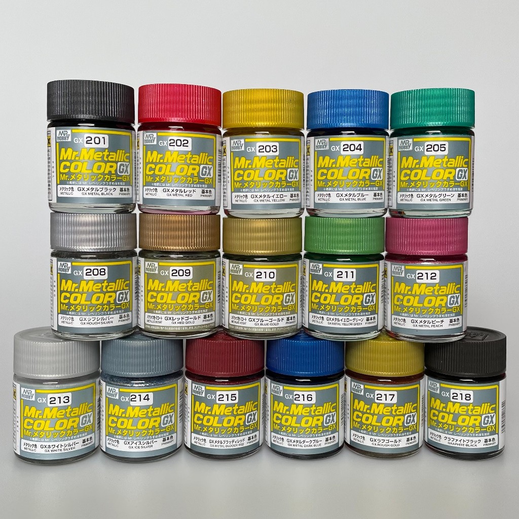 Mr.Hobby - MR.METALLIC COLOR GX Series | Shopee Thailand