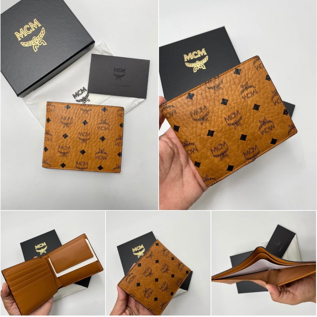 MCM Bifold Wallet w/ Coin Pocket รุ่นช่องเหรียญ (ช็อปไทย) *กรุณาทักแชท ...