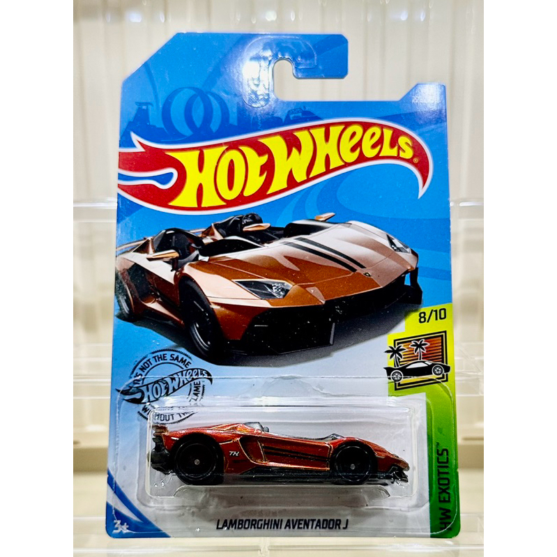 Hotwheels STH Lamborghini Aventador J 2019 ลูกไฟสีทอง ล้อยาง | Shopee ...
